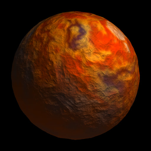 Materials Renderman nature chipped eroded