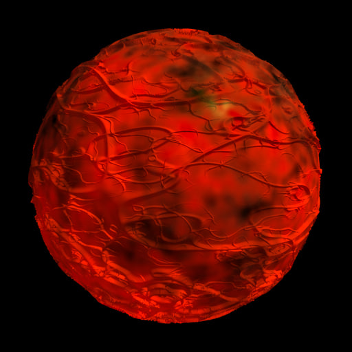 Materials Renderman nature red bright