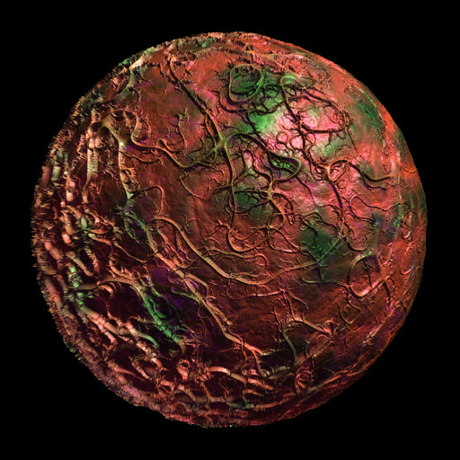 Materials Renderman nature red green