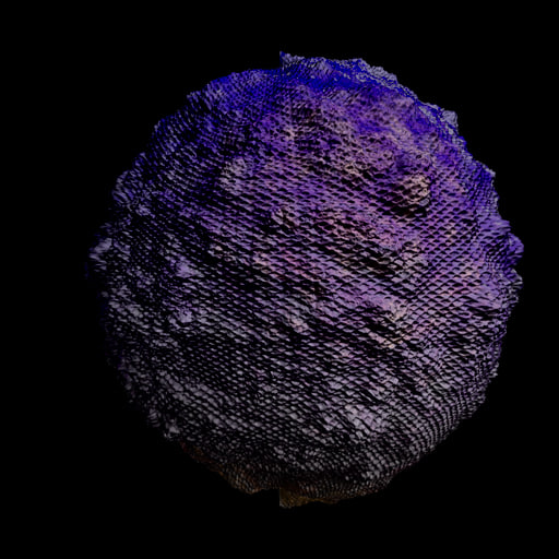 Materials Renderman nature purple blue