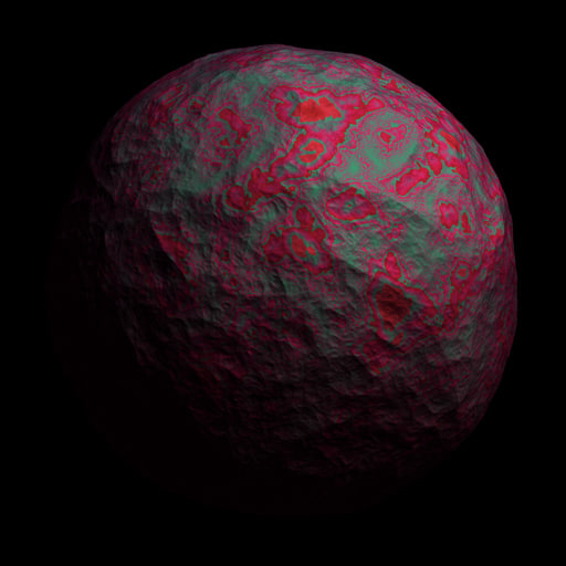 Materials Renderman nature red green