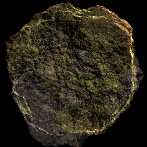 Materials Renderman nature brown meteor