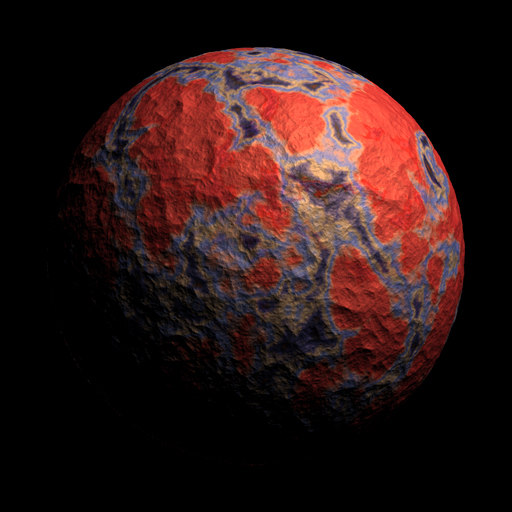 Materials Renderman nature spotchy chipped