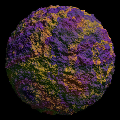 Materials Renderman nature eroded indented