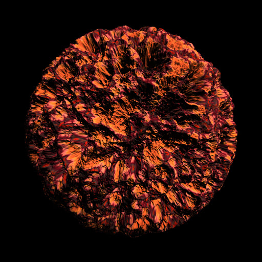 Materials Renderman nature eroded indented