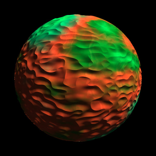 Materials Renderman nature wavy indented