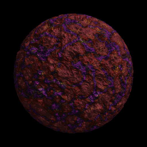Materials Renderman nature eroded indented