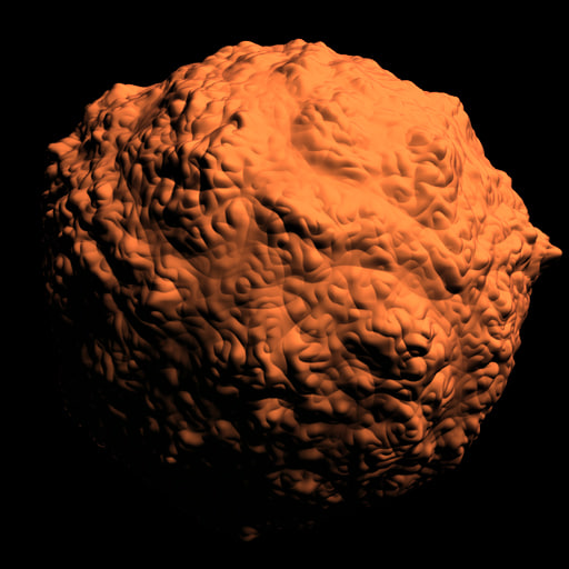 Materials Renderman nature orange brown