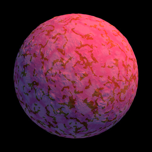 Materials Renderman nature smooth bumpy