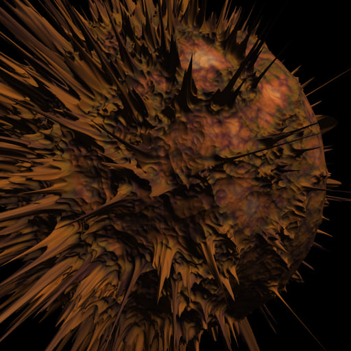 Materials Renderman nature brown spikey