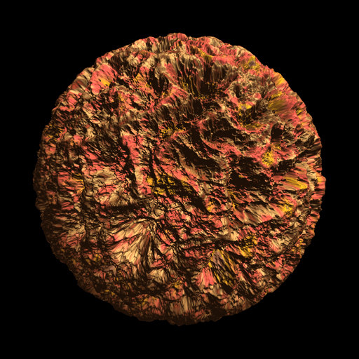 Materials Renderman nature eroded indented