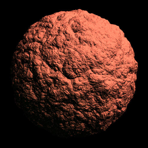 Materials Renderman nature eroded indented