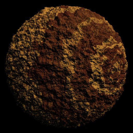 Materials Renderman nature stripped rocky