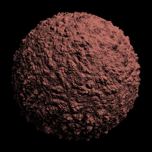 Materials Renderman nature bumpy rocky