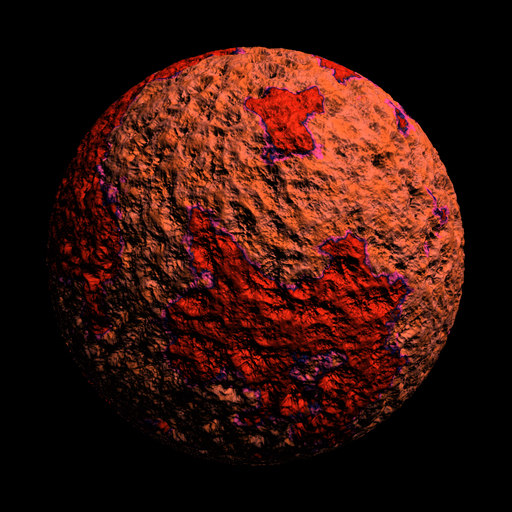 Materials Renderman nature red orange