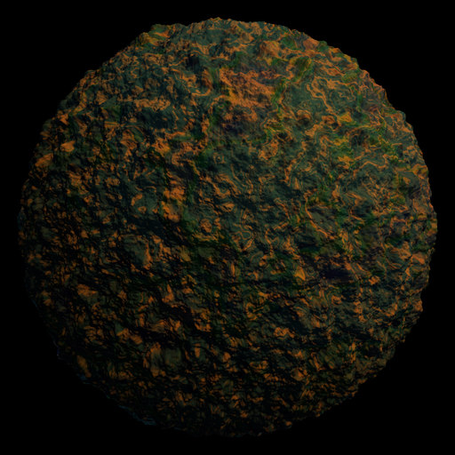 Materials Renderman nature bumpy rocky