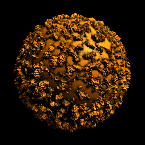 Materials Renderman nature bumpy rocky