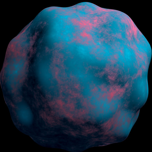 Materials Renderman nature blue pink