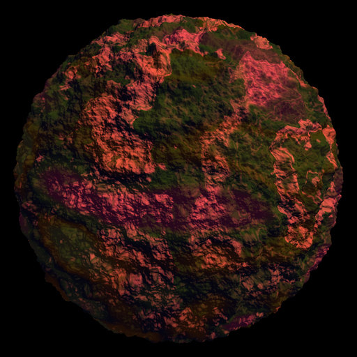 Materials Renderman nature bumpy rocky
