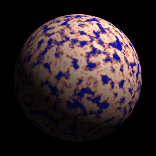 Materials Renderman nature smooth blue