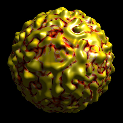 Materials Renderman nature yellow shiny