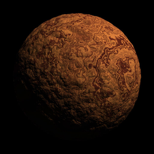 Materials Renderman nature rocky brown