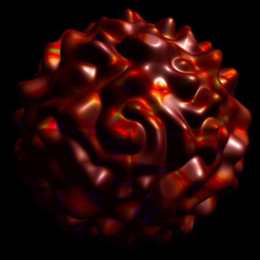 Materials Renderman nature shiny red