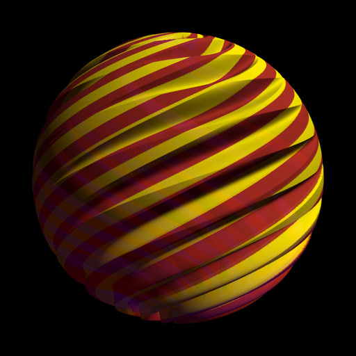 Materials Renderman nature yellow red