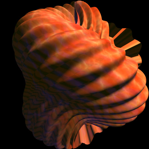 Materials Renderman nature displaced bumpy