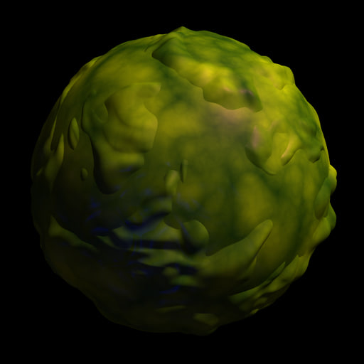 Materials Renderman nature green bumpy