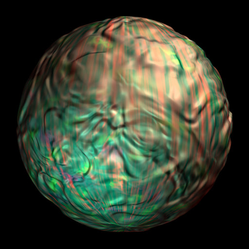 Materials Renderman nature green multicolored