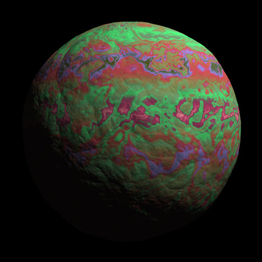 Materials Renderman nature shell hard