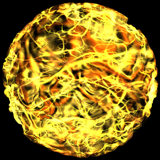 Materials Renderman nature yellow orange