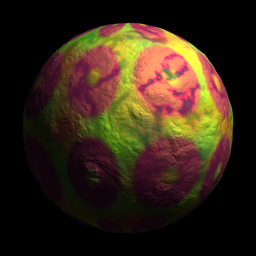 Materials Renderman nature shell hard