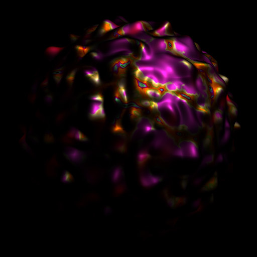 Materials Renderman nature bumpy metallic