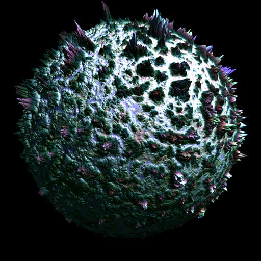 Materials Renderman nature bumpy rocky