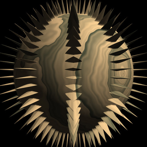 Materials Renderman nature brown spikey