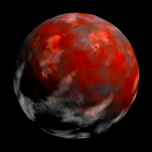 Materials Renderman nature red gray