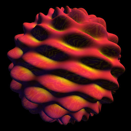 Materials Renderman nature red yellow