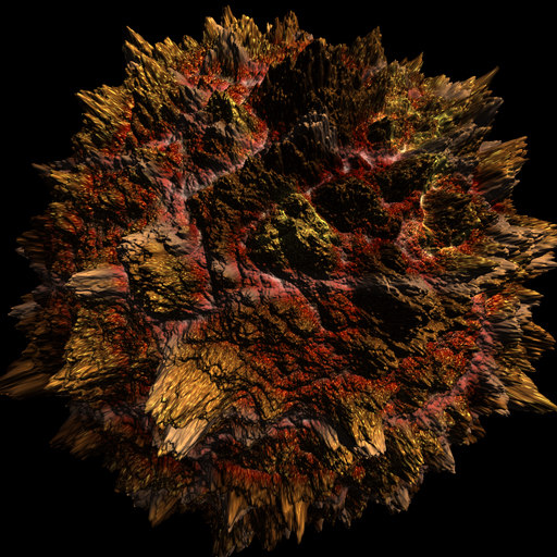 Materials Renderman nature brown spikey