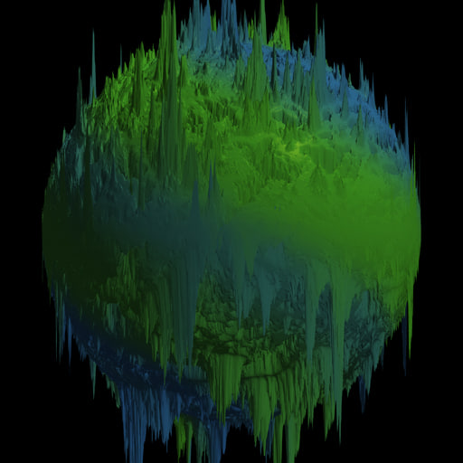 Materials Renderman nature spikey blue