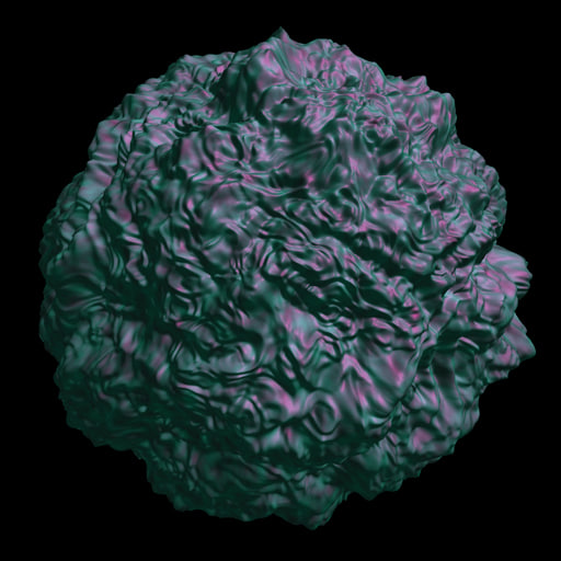 Materials Renderman nature green pink