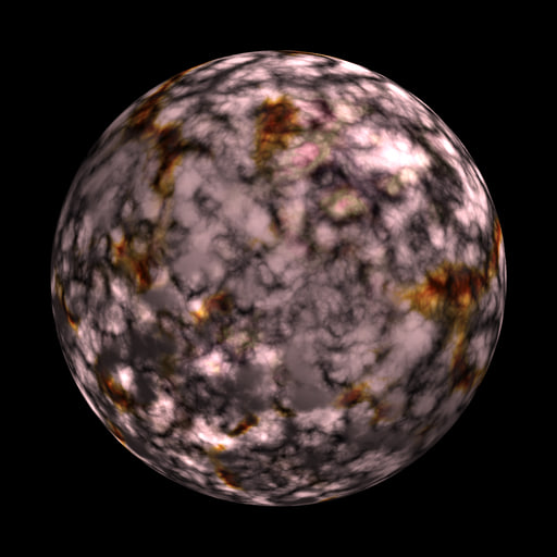 Materials Renderman nature smooth blotchy