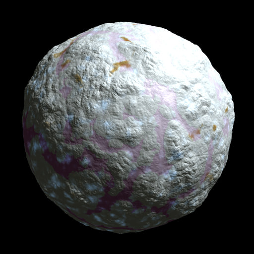 Materials Renderman nature snow icey