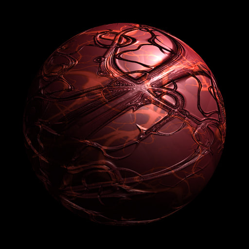 Materials Renderman nature red veiny
