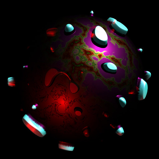 Materials Renderman nature islands red