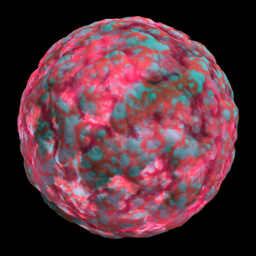 Materials Renderman nature pink green