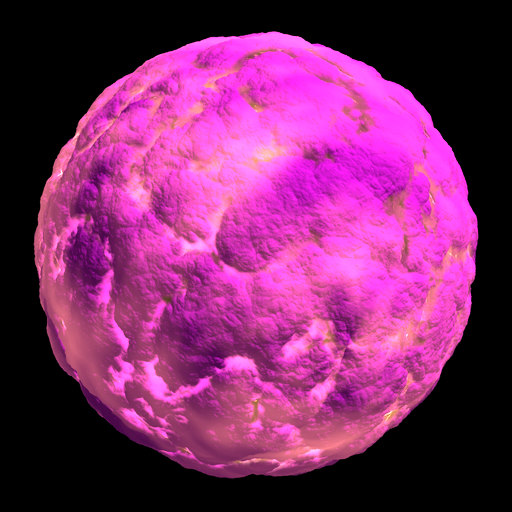 Materials Renderman nature pink cloudy