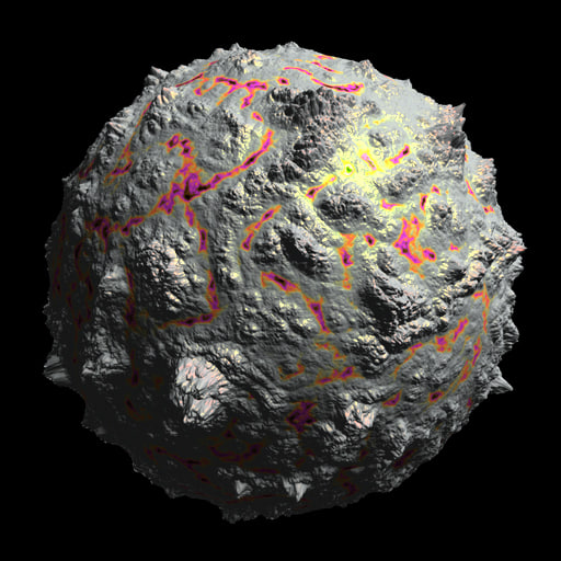 Materials Renderman nature gray bumpy