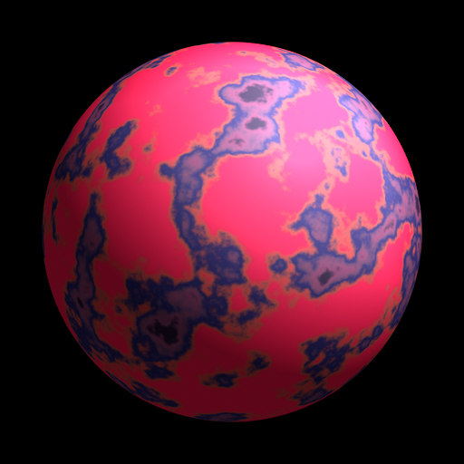 Materials Renderman marble smooth pink